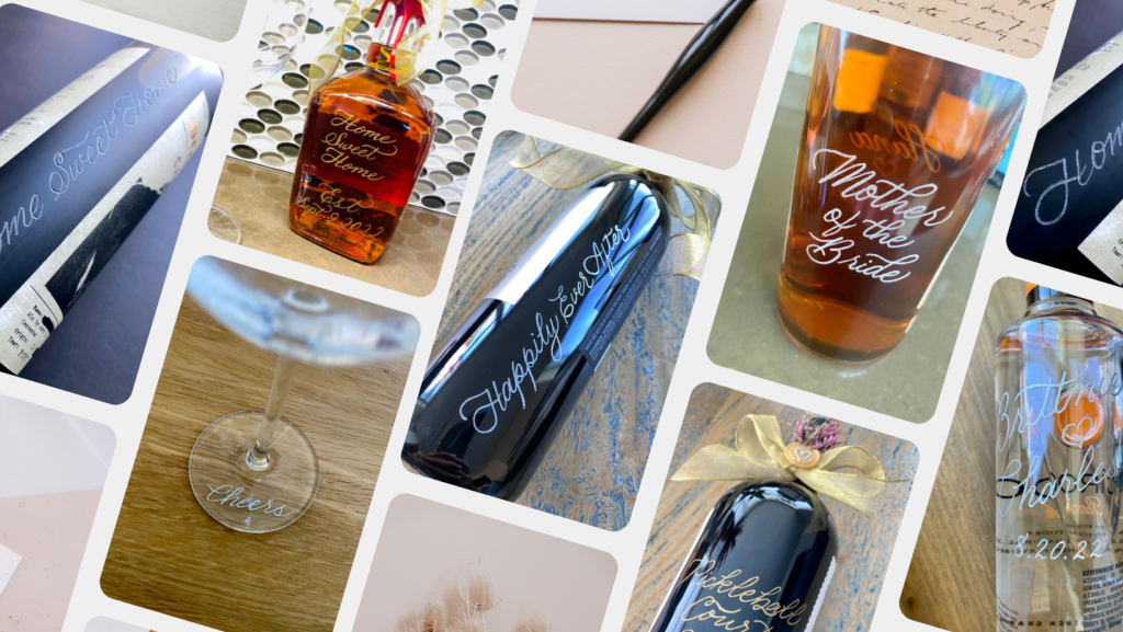 Custom Hand Engraving - EV Calligraphy